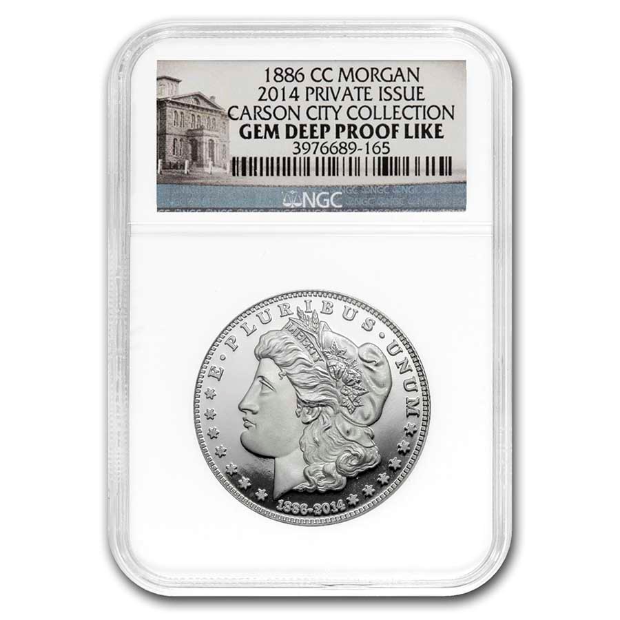 Buy 1886-1888-CC 3 Fantasy Coin Set Private Issue NGC (DPL) | APMEX