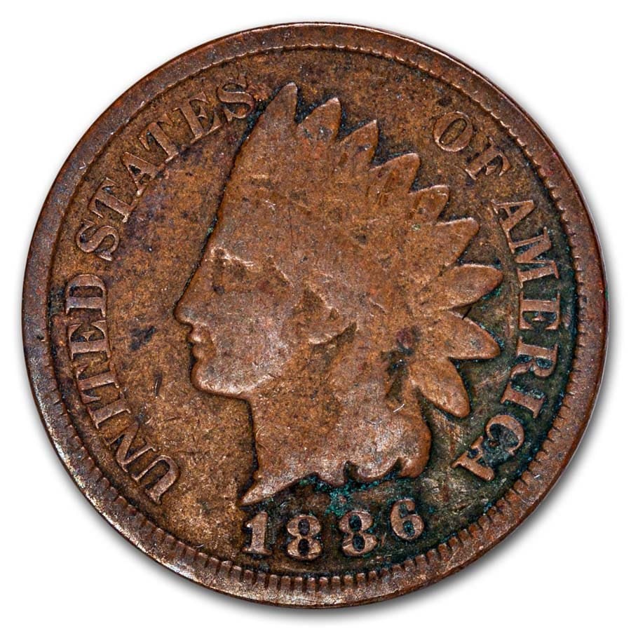 Buy 1886 Indian Head Cent Type-II AG/Details | APMEX