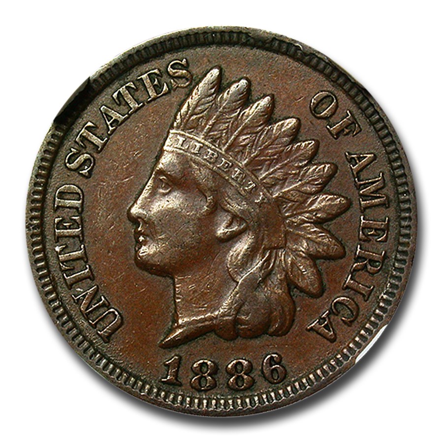 1886 Indian Head Cent XF-45 NGC (Type 2)