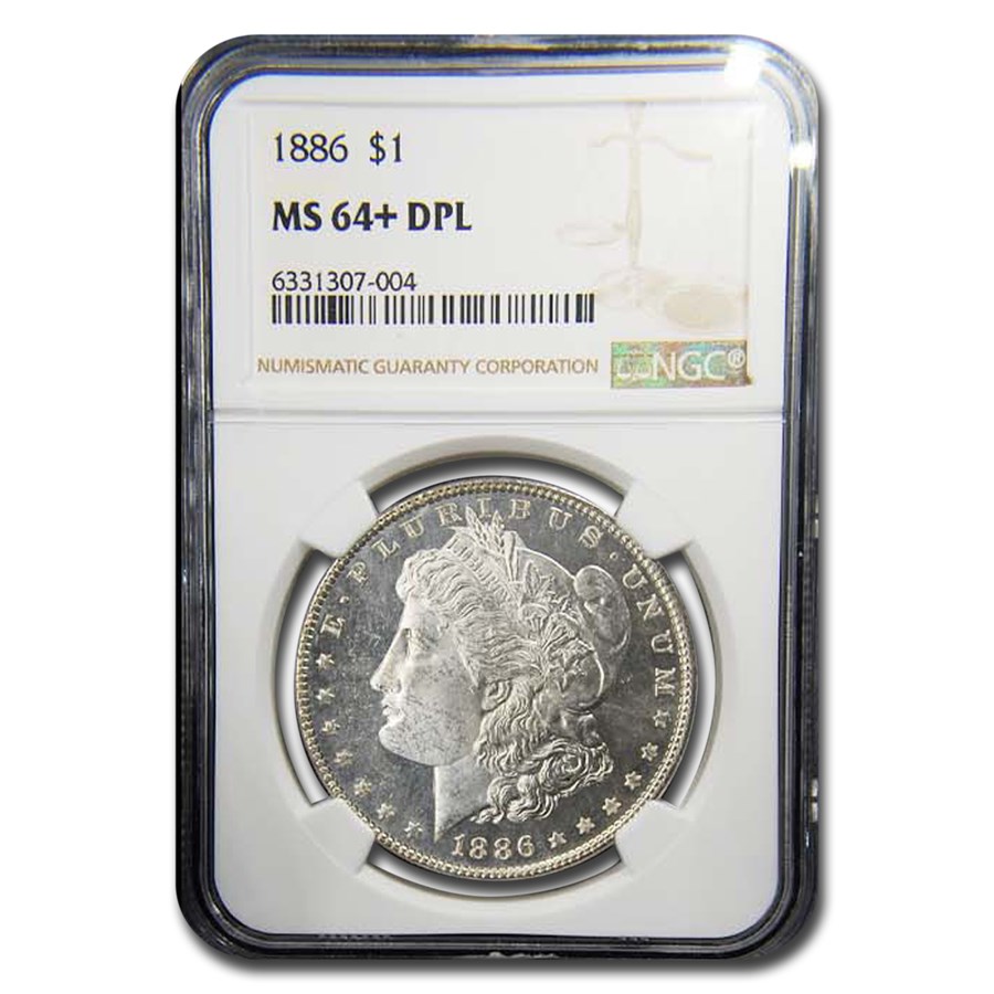 Buy 1886 Morgan Dollar MS-64+ NGC (DPL) | APMEX