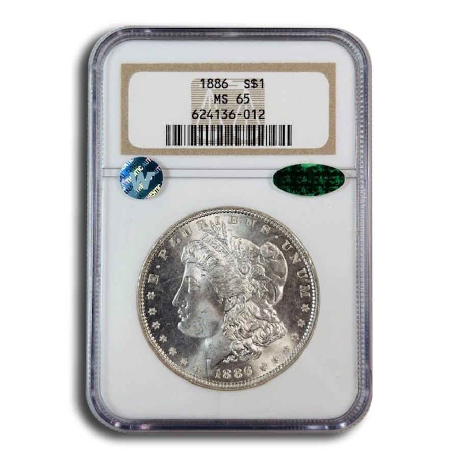 Buy 1886 Morgan Dollar MS-65 NGC CAC | APMEX