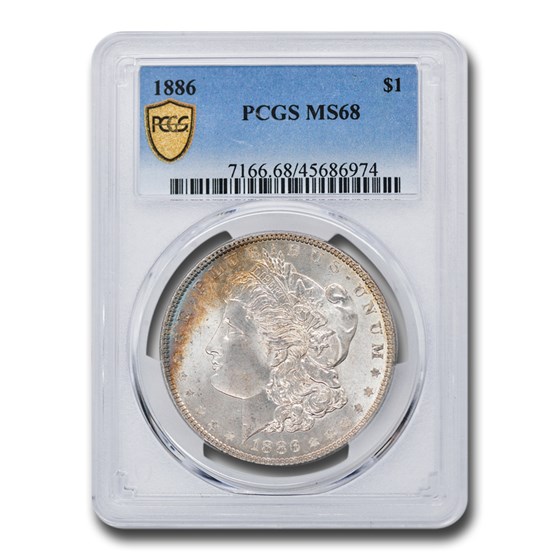 Buy 1886 Morgan Dollar MS-68 PCGS | APMEX