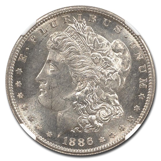 Buy 1886-S Morgan Dollar MS-63 NGC | APMEX
