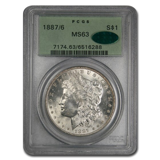 Buy 1887/6 Morgan Dollar MS-63 PCGS CAC (OGH) | APMEX