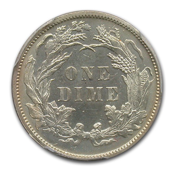 Buy 1887 Liberty Seated Dime PR-64 PCGS | APMEX