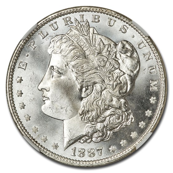 Buy 1887 Morgan Dollar MS-68 NGC | APMEX
