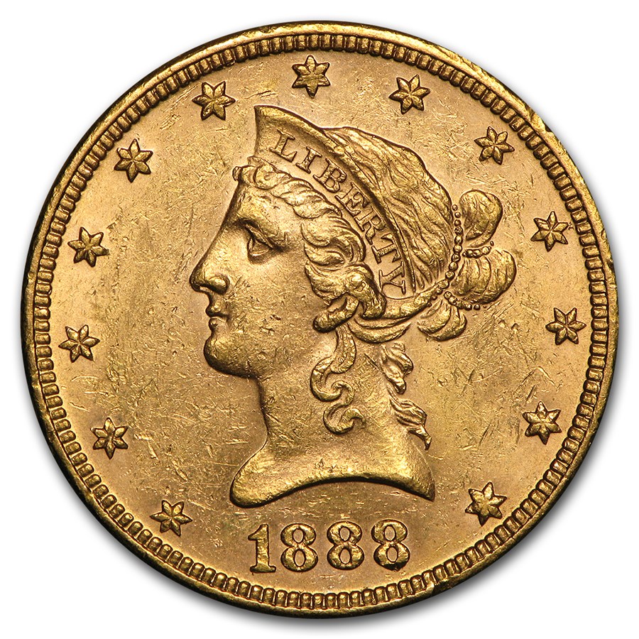 Buy 1888 $10 Liberty Gold Eagle BU | APMEX