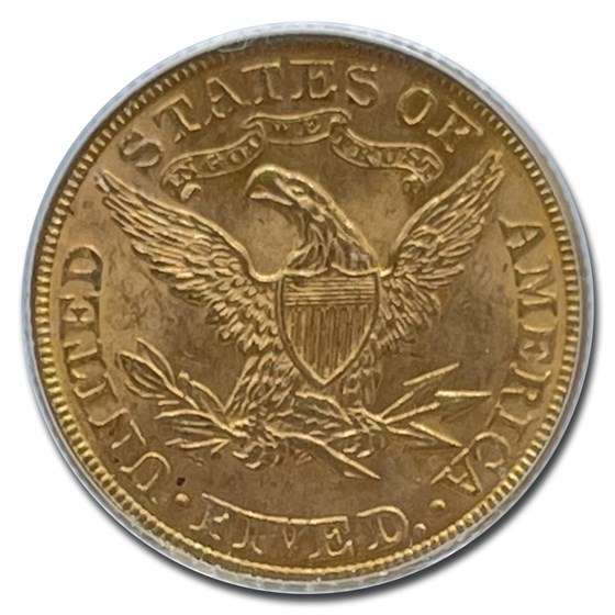 Buy an 1888 $5 Liberty Gold Half Eagle PCGS MS-63 | APMEX