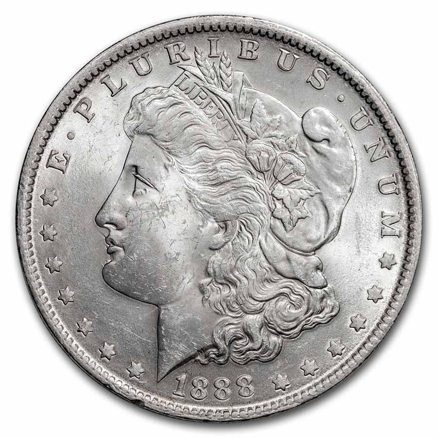 Buy 1888 Morgan Dollar Doubled Ear BU (VAM-11) | APMEX
