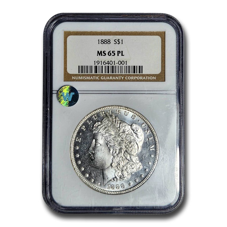 1888 Morgan Dollar MS-65 NGC (PL)
