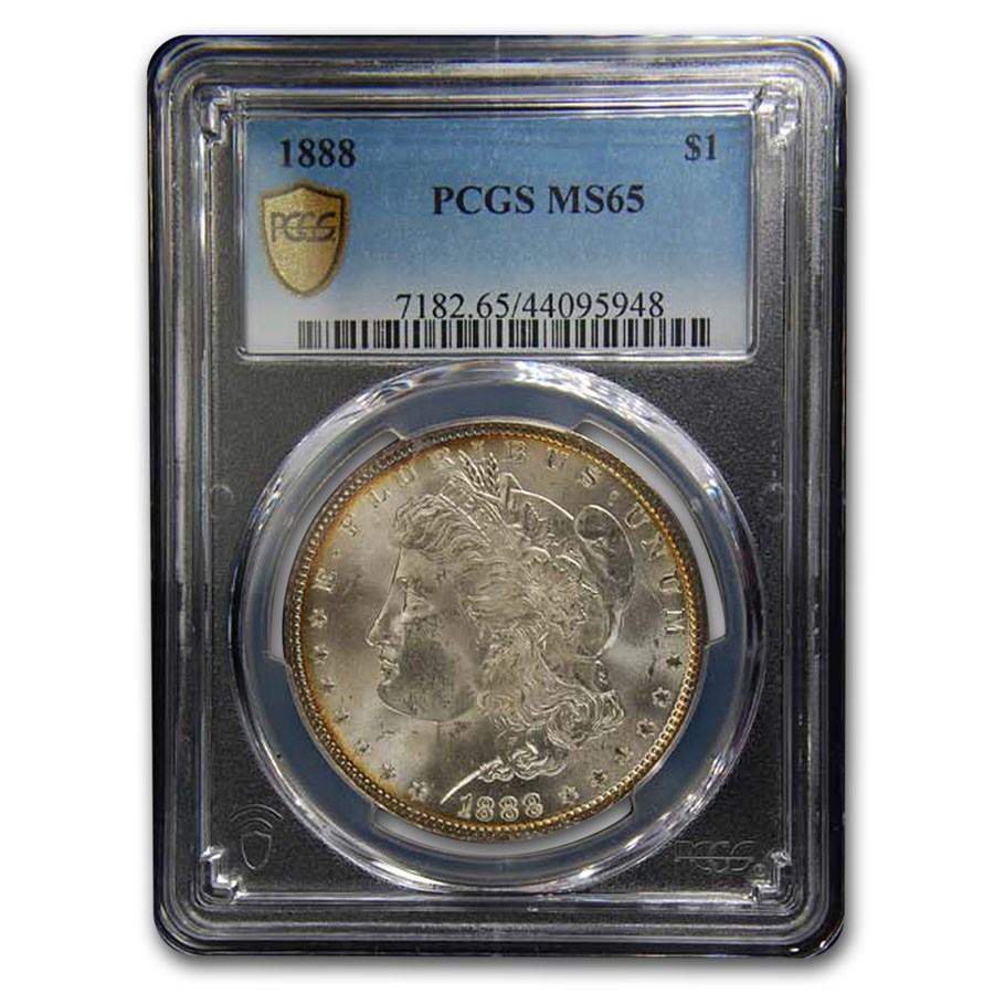 Buy 1888 Morgan Dollar MS-65 PCGS (Toned) | APMEX
