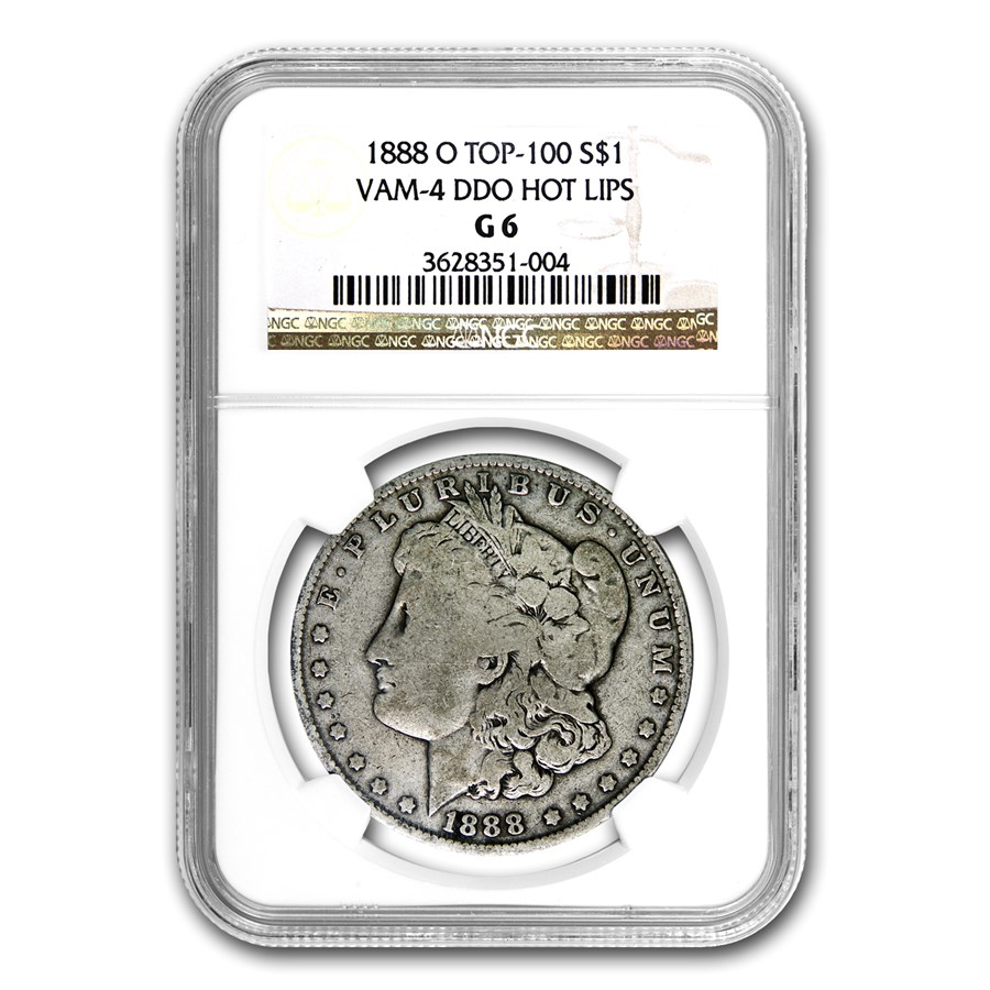 Buy 1888-O Good-6 NGC (VAM-4, Hot Lips, Doubled Die Obverse, Top-100) | APMEX