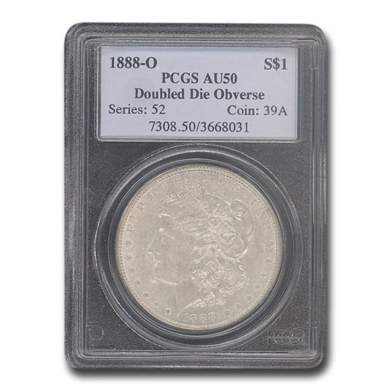 Buy 1888-O Morgan Dollar AU-50 PCGS (VAM-4, Hot Lips, DDO, Top-100) | APMEX