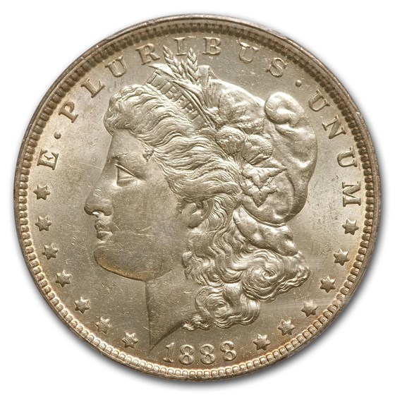 Buy 1888-O Morgan Dollar AU-55 PCGS (VAM-4, Hot Lips, Top 100) | APMEX