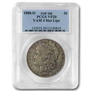 Buy 1888-O VF-20 PCGS (VAM-4, Hot Lips, Doubled Die, Top-100) | APMEX