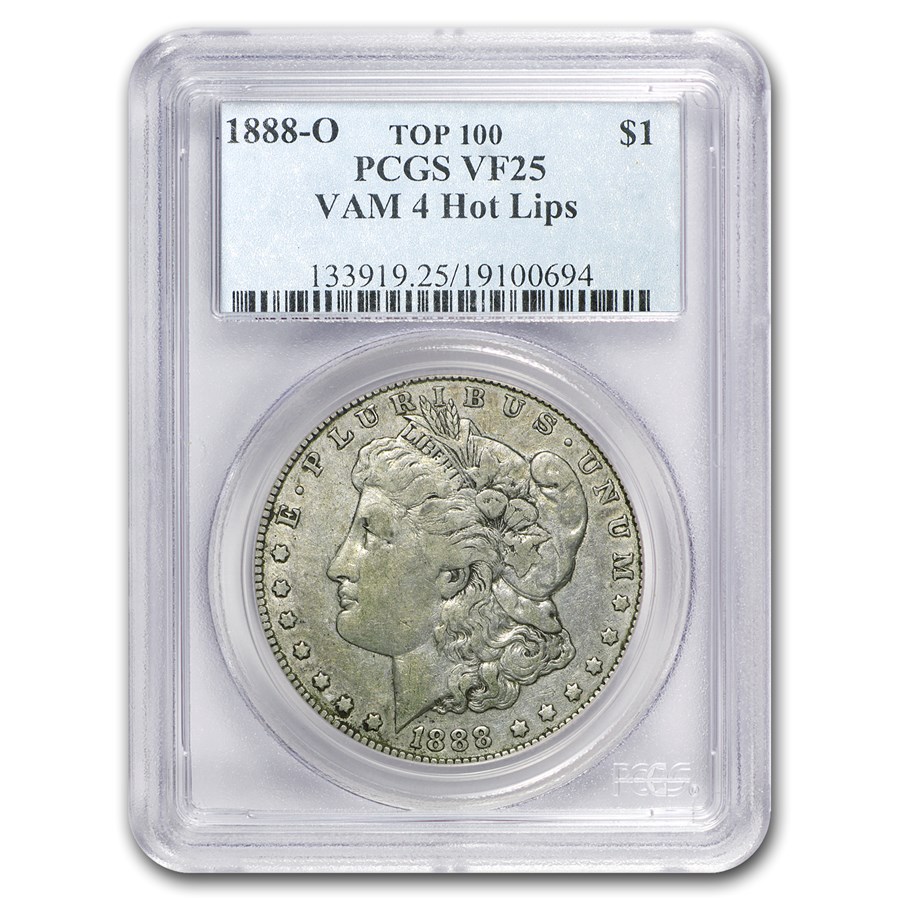 Buy 1888-O VF-25 PCGS (VAM-4, Hot Lips, Doubled Die, Top-100) | APMEX
