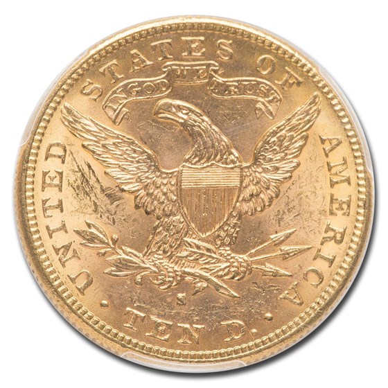 Buy 1888-S $10 Liberty Gold Eagle MS-62 PCGS | APMEX