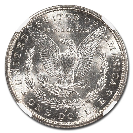 Buy 1888-S Morgan Dollar MS-64 NGC Green Label | APMEX