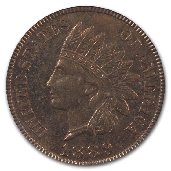 Buy 1889 Indian Head Cent PR-65 PCGS (Red/Brown) | APMEX