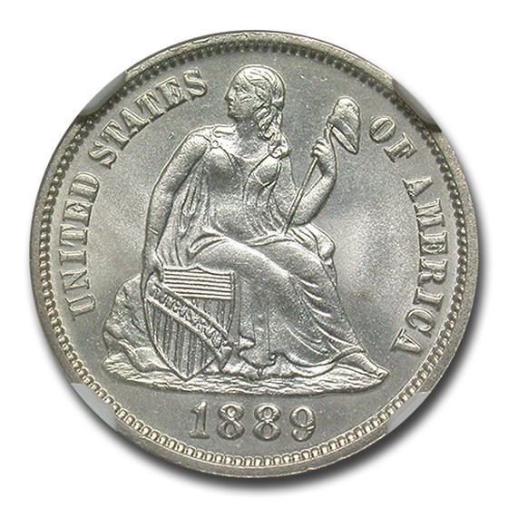 Buy 1889 Liberty Seated Dime MS-65 NGC | APMEX