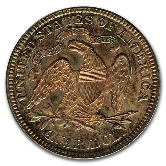 Buy 1889 Liberty Seated Quarter PR-66 PCGS | APMEX