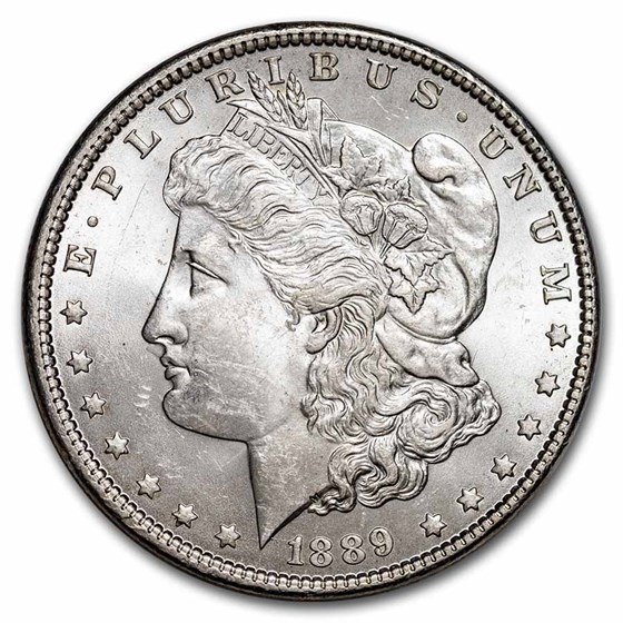 Buy 1889 Morgan Dollar BU (VAM-19A, Bar Wing, Top-100) | APMEX