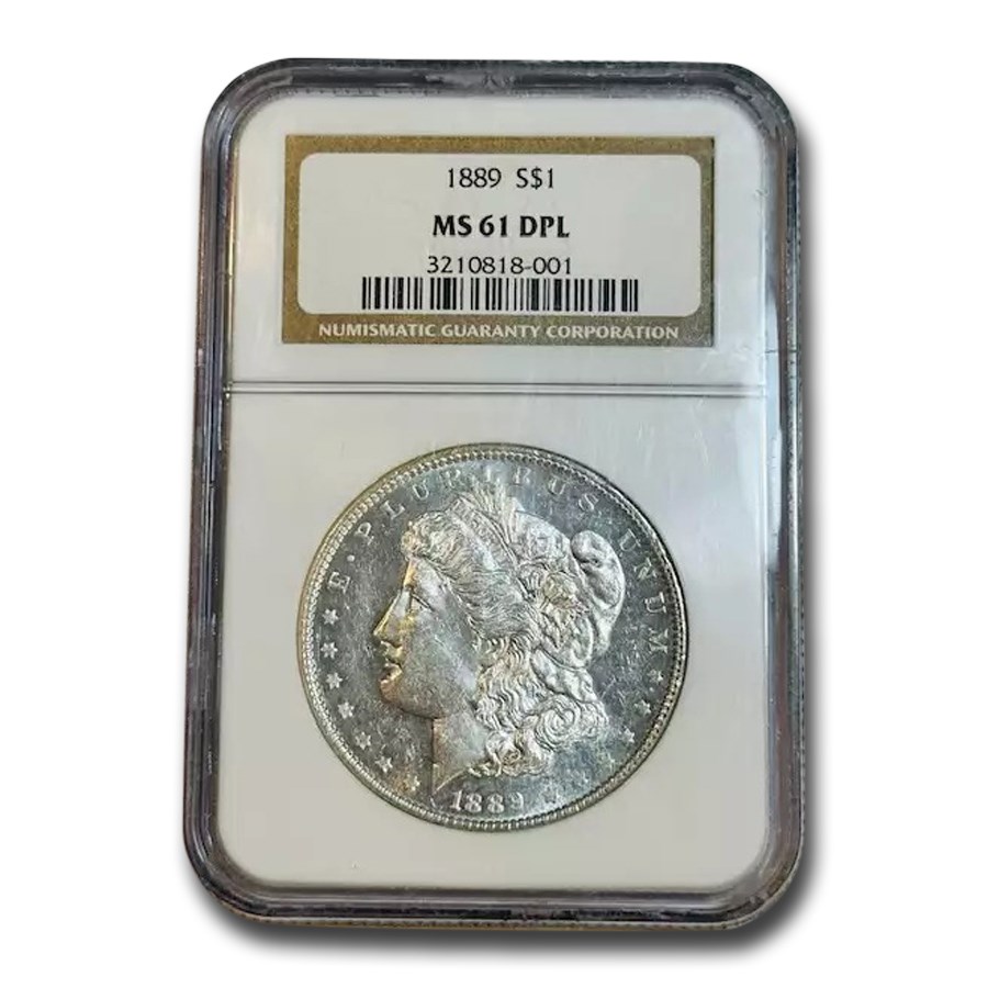 1889 Morgan Dollar MS-61 NGC (DPL)