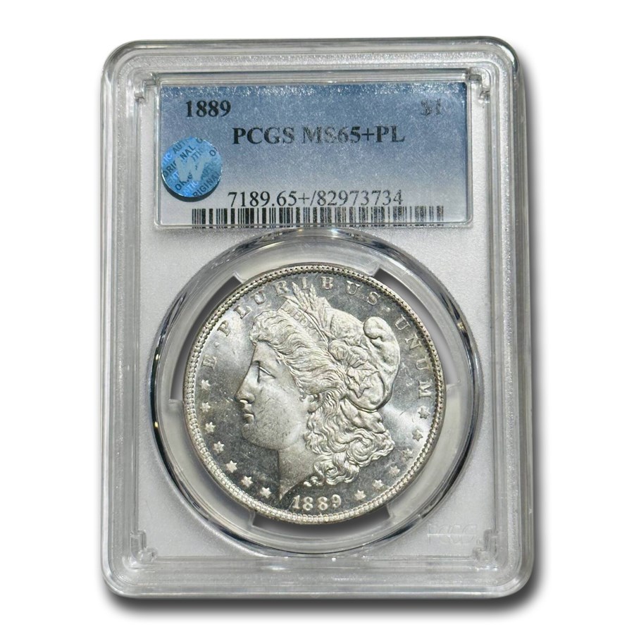 Buy 1889 Morgan Dollar MS-65+ PCGS (PL) | APMEX