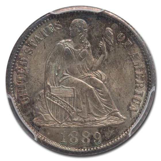 Buy 1889-S Liberty Seated Dime MS-66 PCGS CAC | APMEX