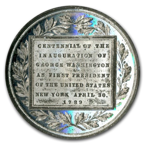 Buy 1889 Washington Inauguration Centennial Medal SP-64 PCGS | APMEX