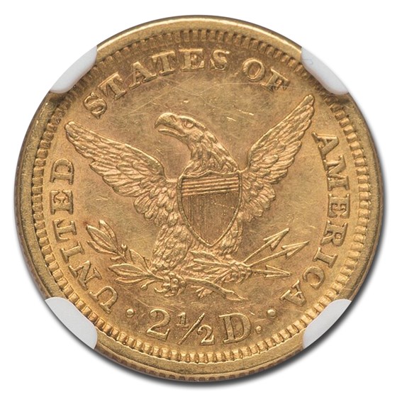 Buy 1890 $2.50 Liberty Gold Quarter Eagle MS-61 NGC | APMEX