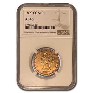 Buy 1890-CC $10 Liberty Gold Eagle XF-45 NGC | APMEX