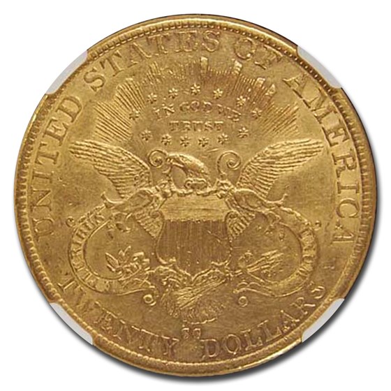 Buy 1890-CC $20 Liberty Gold Double Eagle AU-50 NGC | APMEX