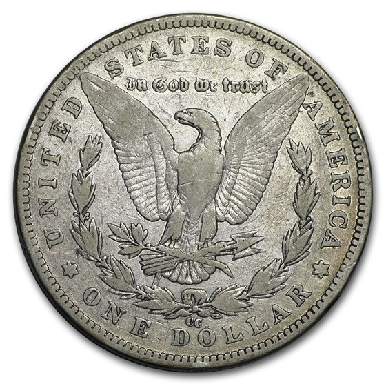 Buy 1890-CC Morgan Dollar Tail Bar Fine | APMEX