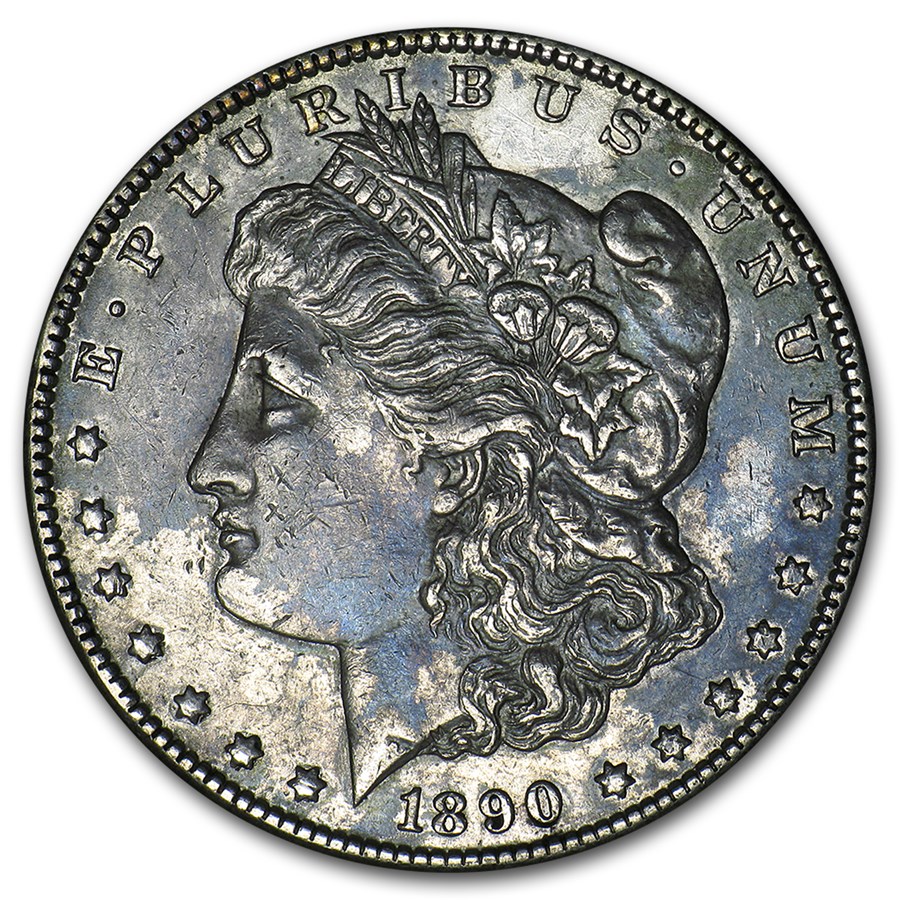 Buy 1890-CC Morgan Dollar XF (Vam-4, Tailbar Variety, Top-100) | APMEX