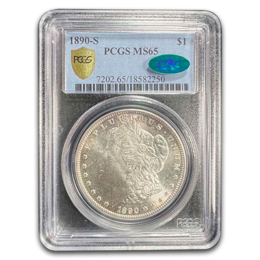 Buy 1890-S Morgan Dollar MS-65 PCGS CAC | APMEX