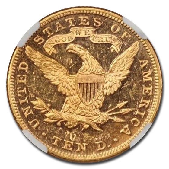 Buy 1891 $10 Liberty Gold Eagle MS-61 NGC (DPL) | APMEX