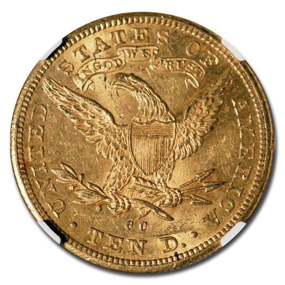 Buy 1891-CC $10 Liberty Gold Eagle MS-61 NGC | APMEX