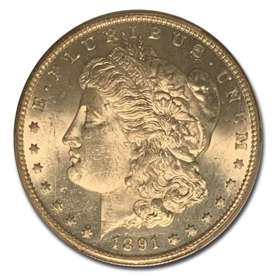 Buy 1891-CC Morgan Dollar MS-63 PCGS VAM-7 | APMEX