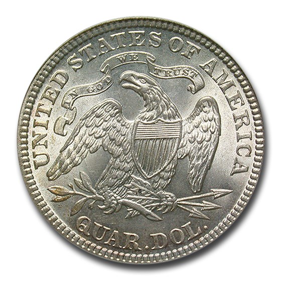 Buy 1891 Liberty Seated Quarter MS-65 PCGS | APMEX