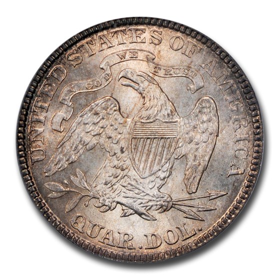 Buy 1891 Liberty Seated Quarter MS-67 PCGS | APMEX