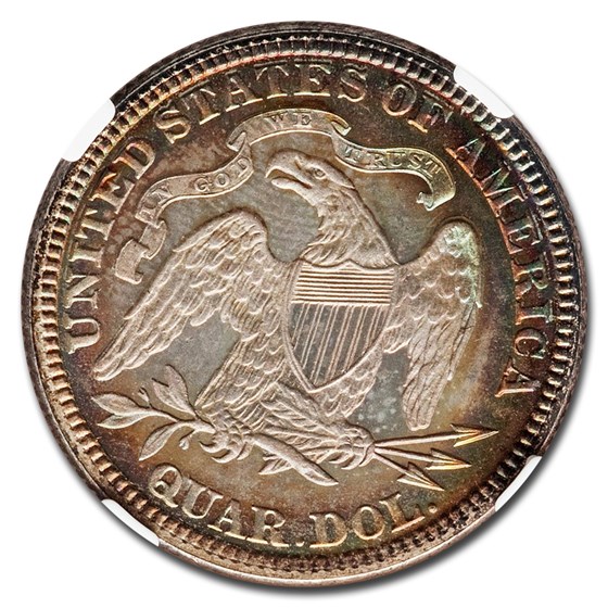 Buy 1891 Liberty Seated Quarter PF-67 NGC | APMEX
