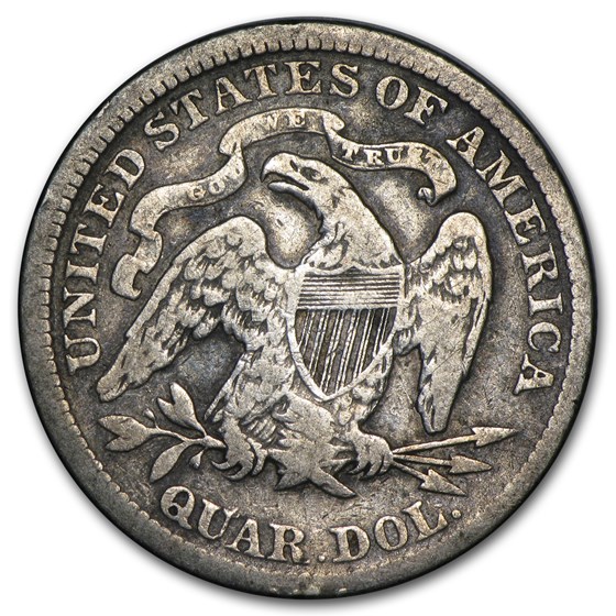 Buy 1891 Liberty Seated Quarter VF | APMEX