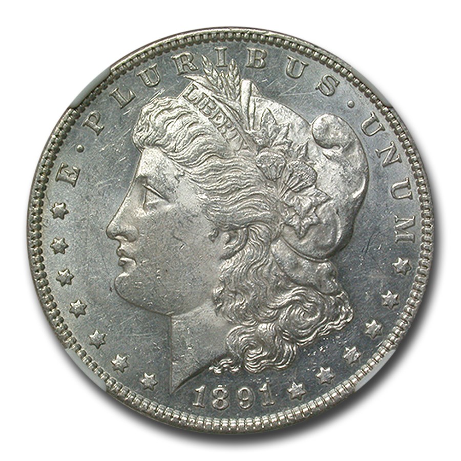 Buy 1891 Morgan Dollar MS-61 NGC (PL) | APMEX