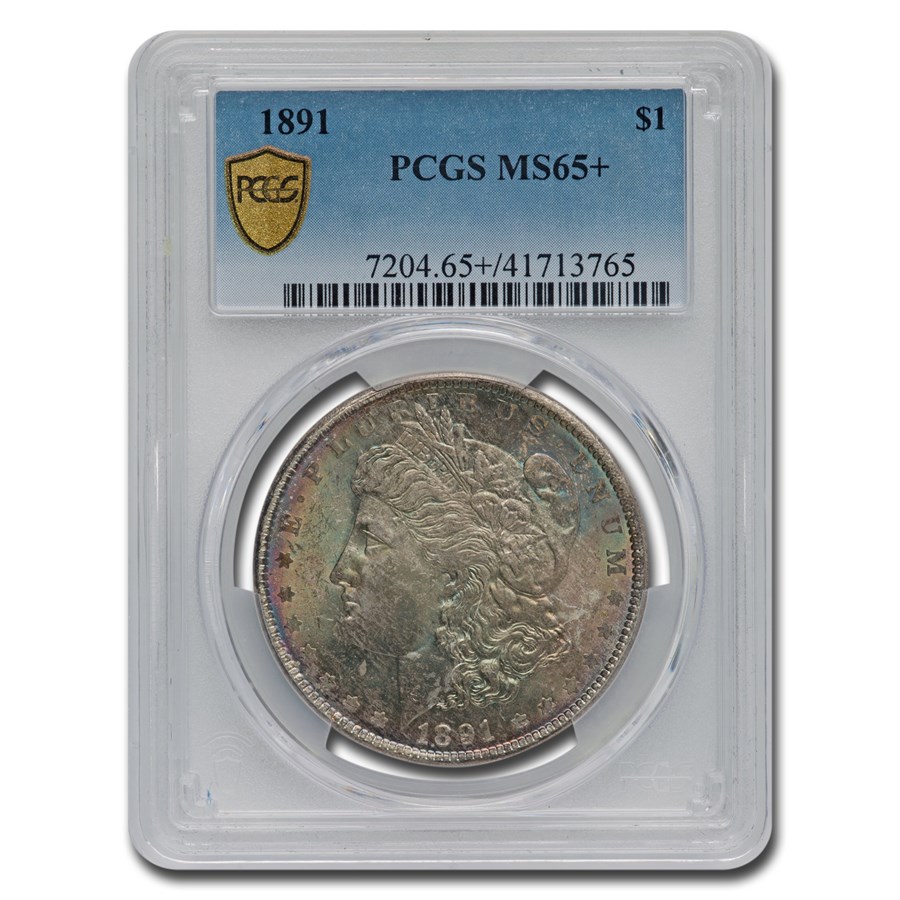 Buy 1891 Morgan Dollar MS-65+ PCGS | APMEX