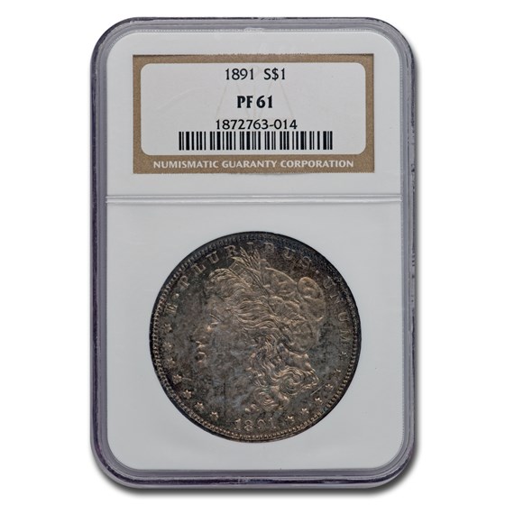Buy 1891 Morgan Dollar PF-61 NGC | APMEX