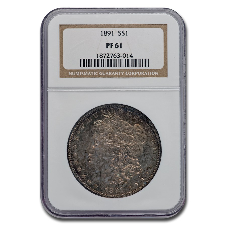 Buy 1891 Morgan Dollar PF-61 NGC | APMEX