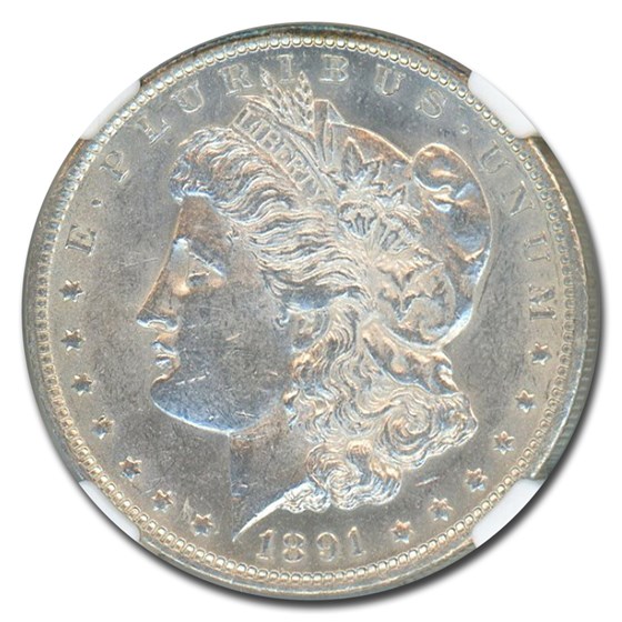 Buy 1891-O Morgan Dollar MS-60 NGC | APMEX