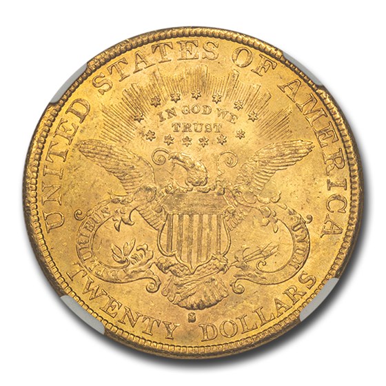 Buy 1891-S $20 Liberty Gold Double Eagle MS-63 NGC CAC | APMEX