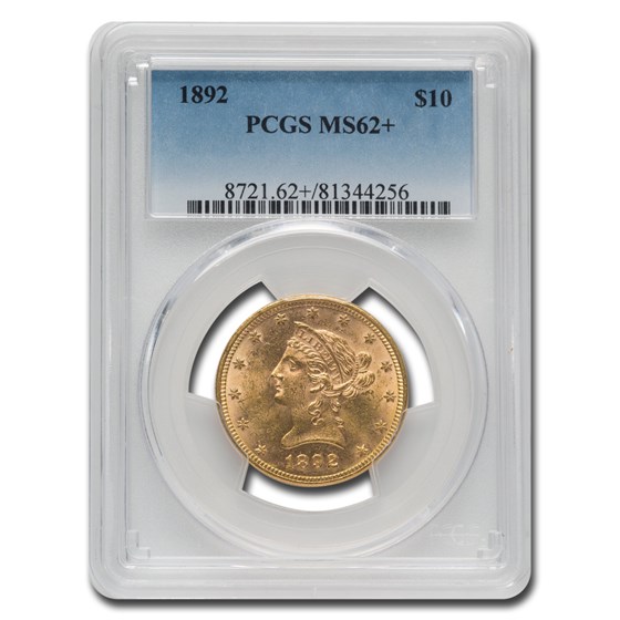 Buy 1892 $10 Liberty Gold Eagle MS-62+ PCGS | APMEX